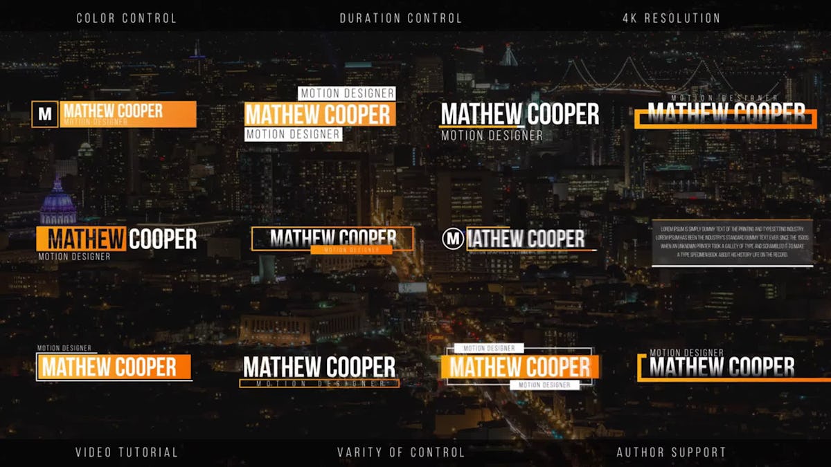 Free Lower Third Templates • Uppbeat