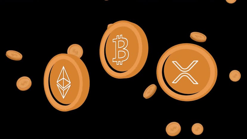 Crypto Vertical Backgrounds • Motion Graphics Template • Uppbeat