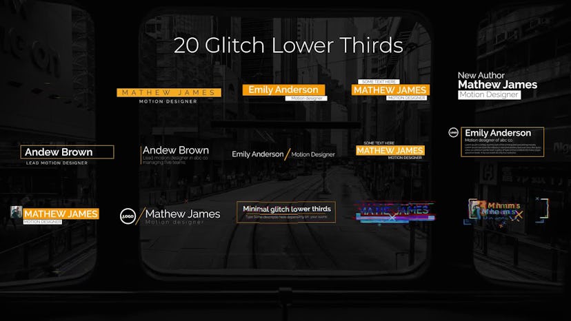 Free Lower Thirds Templates for Premiere Pro • Uppbeat