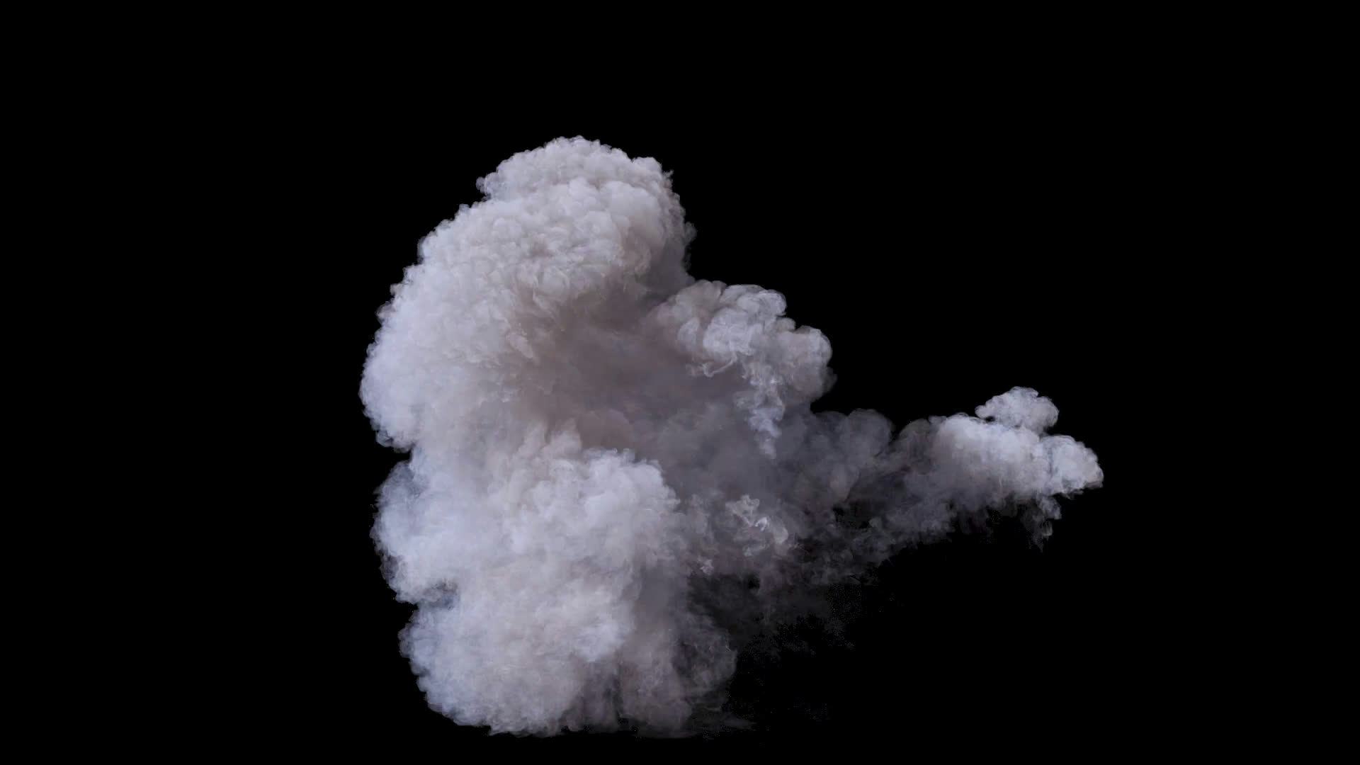 A Spectacular Explosion On Alpha • Free Motion Graphics Template • Uppbeat