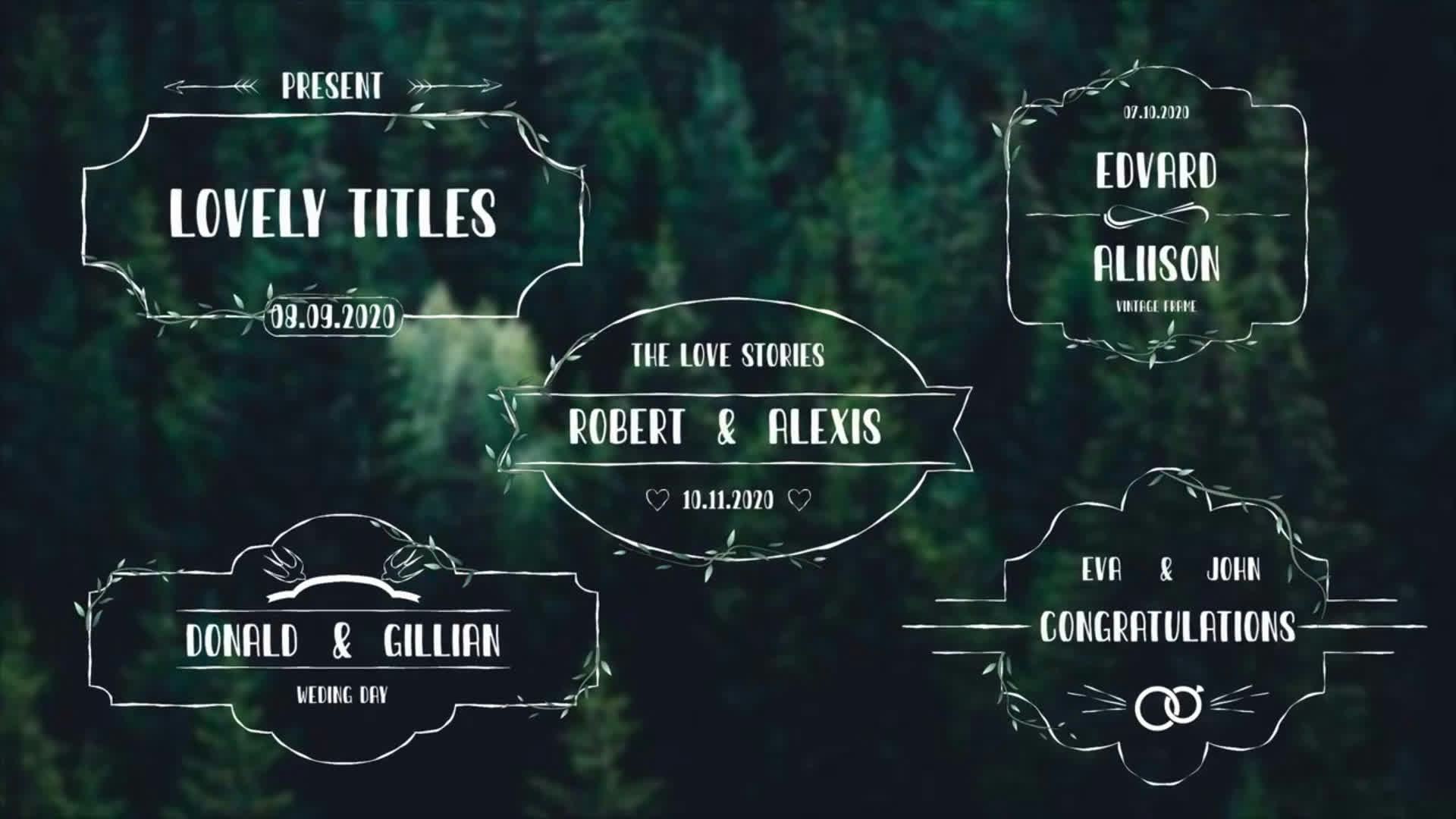 Minimal Romantic Titles • Free DaVinci Resolve Template • Uppbeat