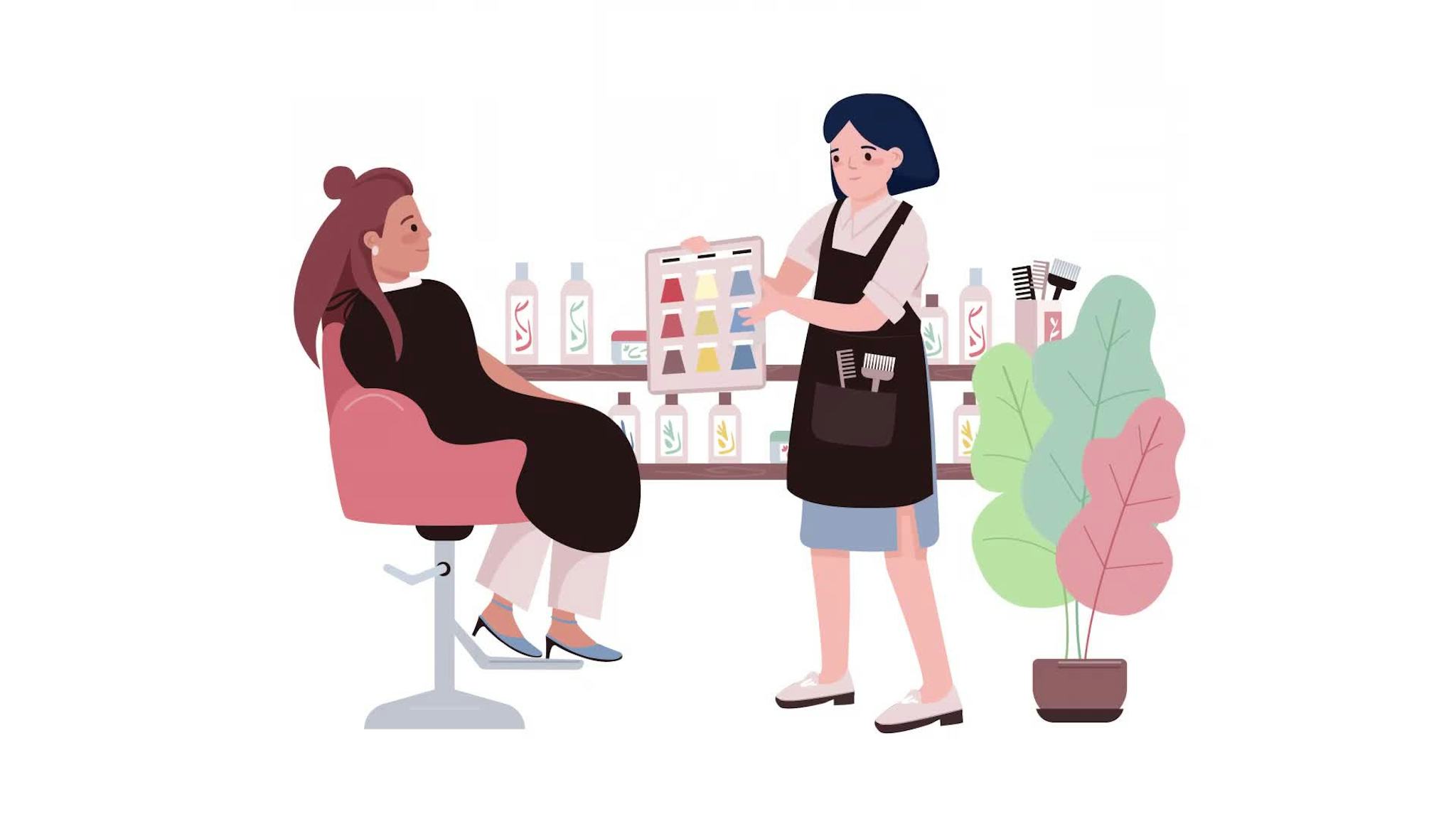 Animated Nail Care Procedure • Motion Graphics Template • Uppbeat