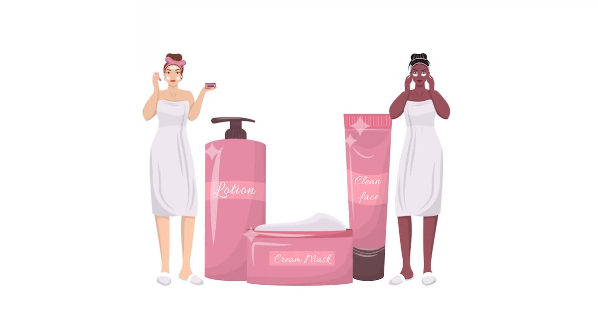 Animated Brow Plucking Concept • Motion Graphics Template • Uppbeat