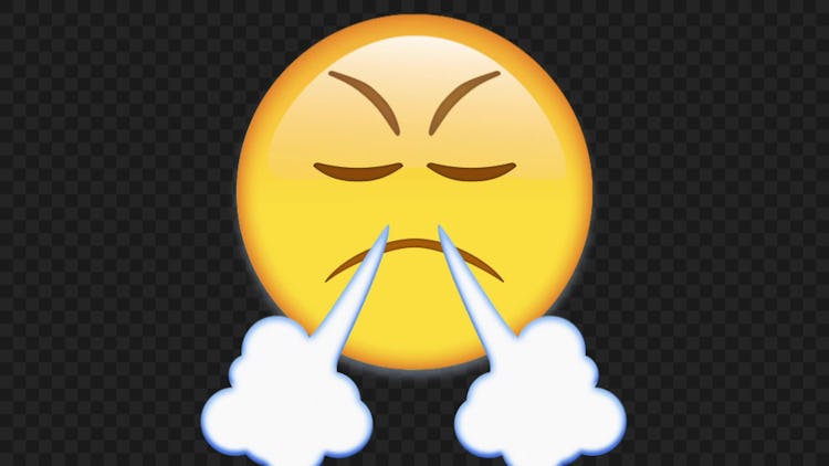 Animated Angry Swearing Emoji • Motion Graphics Template • Uppbeat