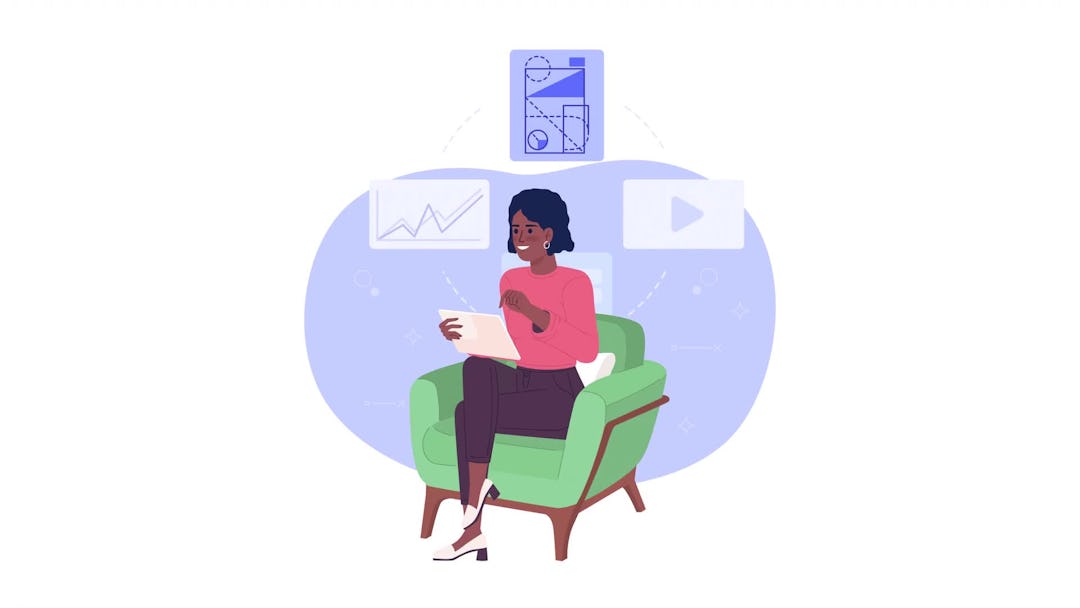 Animated Stock Trends Loader • Motion Graphics Template • Uppbeat