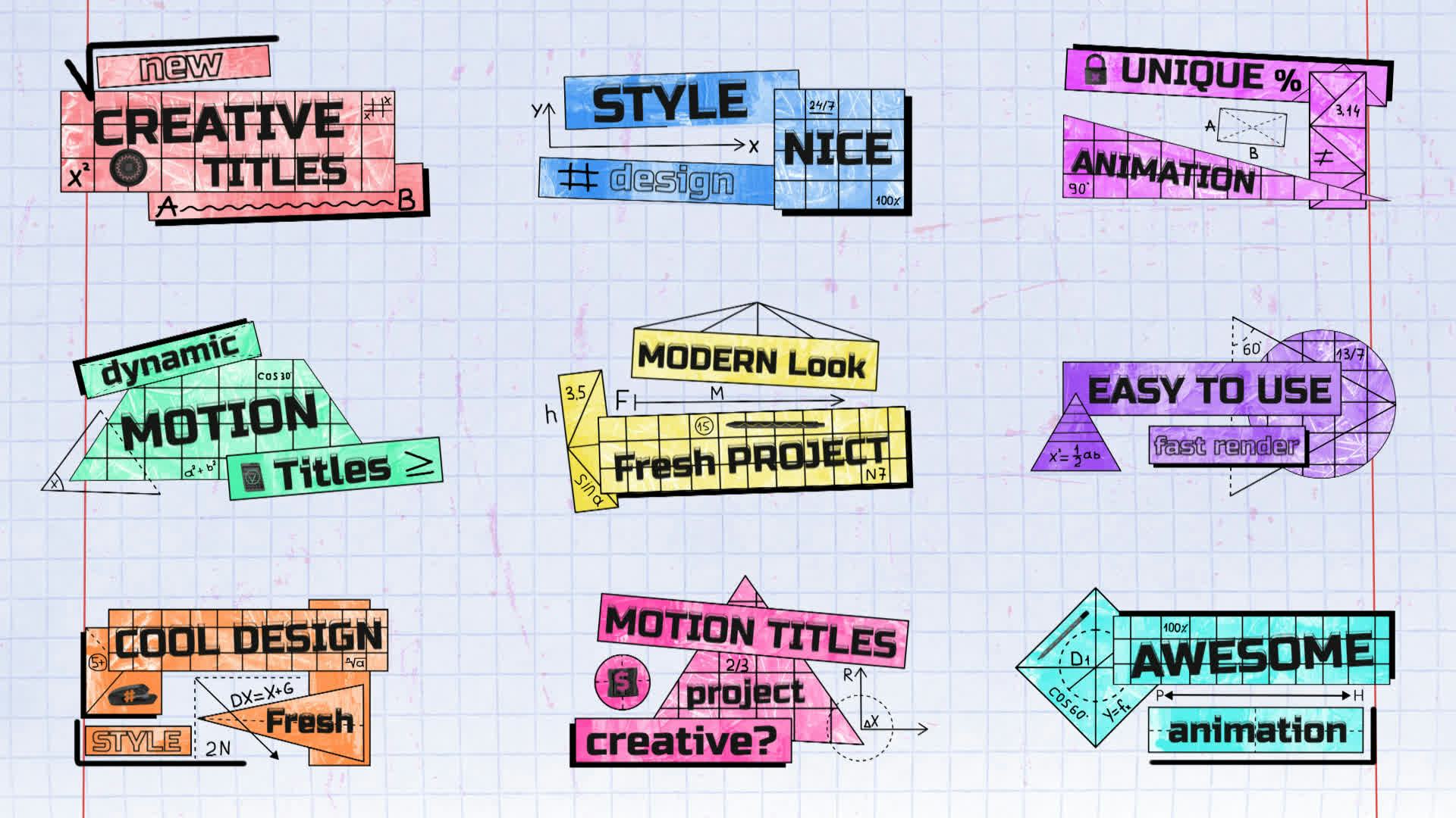 Homework Presentation • Premiere Pro Template • Uppbeat