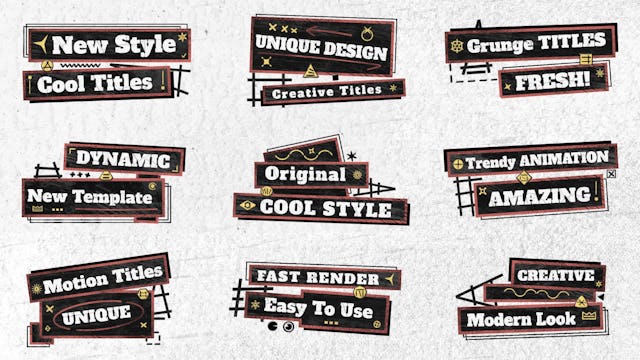 Falling Paragraph • Premiere Pro Template • Uppbeat