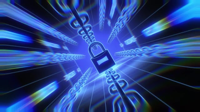 Cyber Security Neon Icons • Motion Graphics Template • Uppbeat