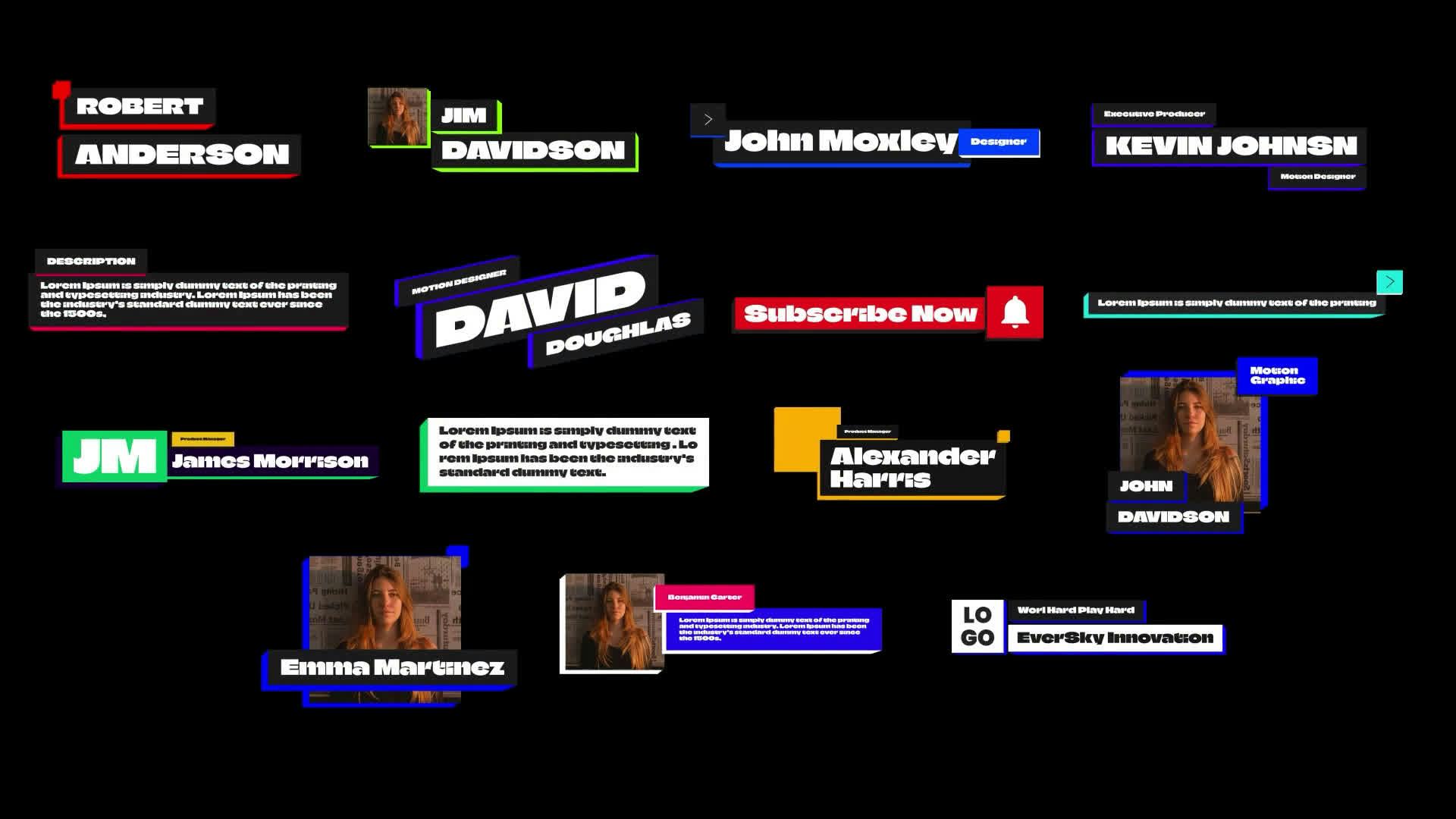 Free Lower Third Templates • Uppbeat