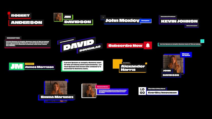 Free Lower Third Templates • Uppbeat