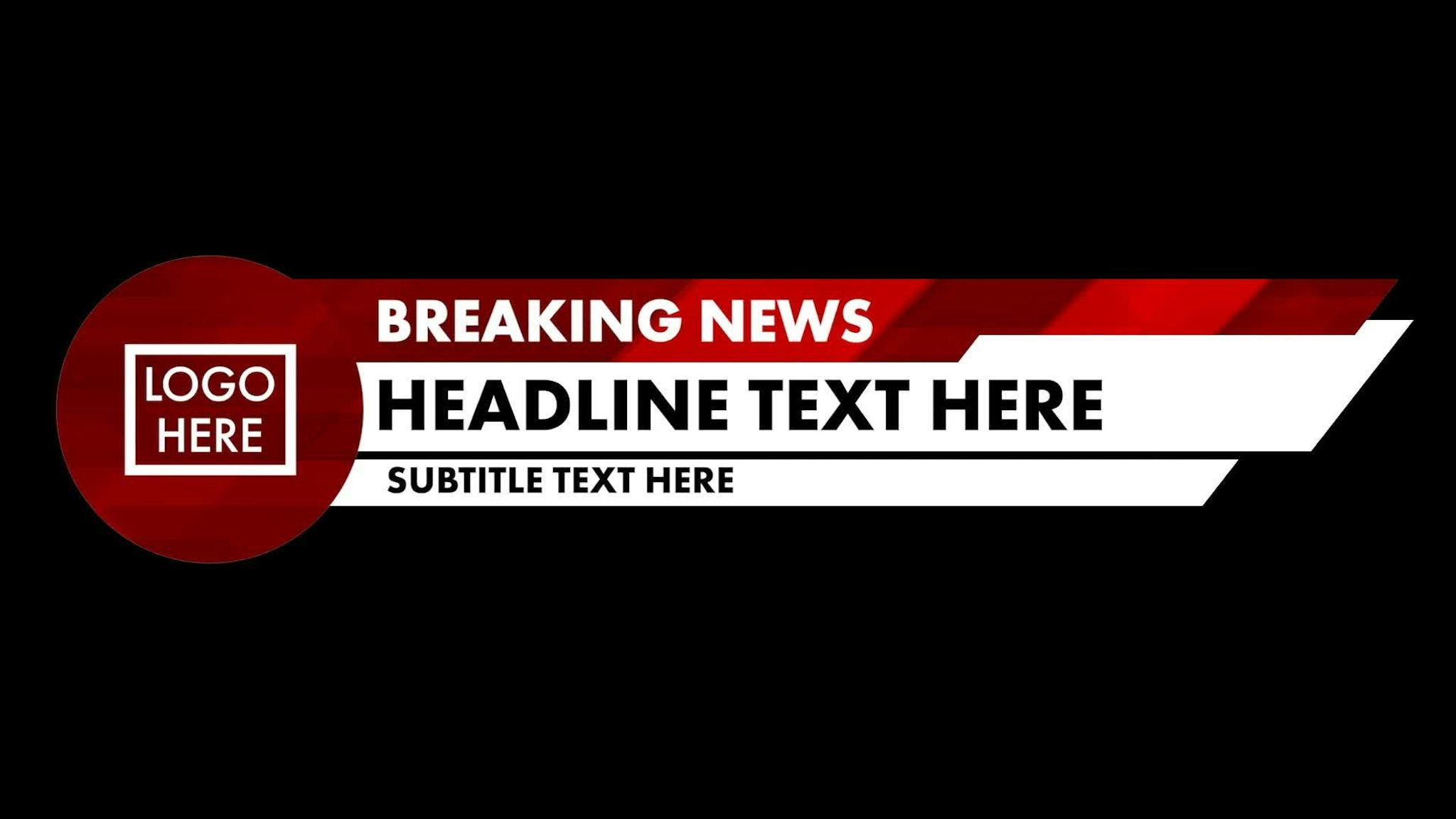 Geometric Breaking News Intro • Free Premiere Pro Template • Uppbeat
