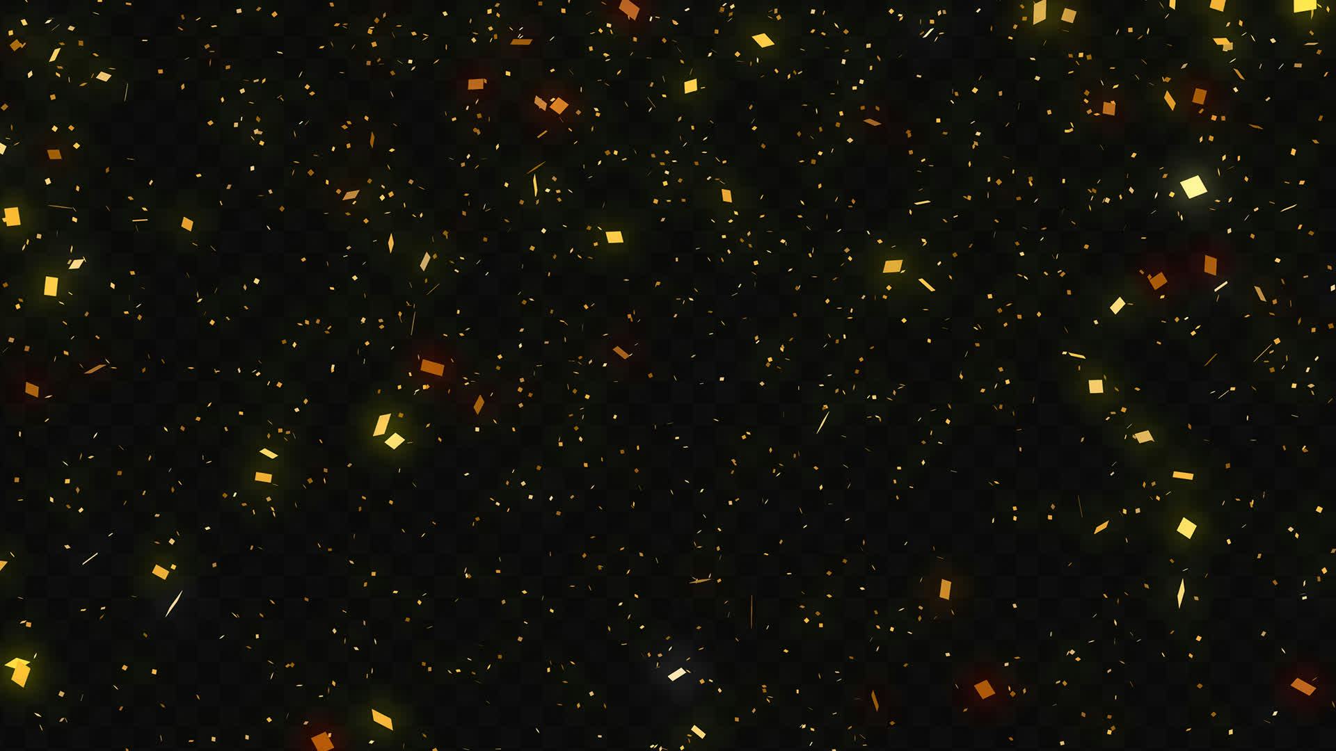 Celebration Confetti Shiny Color • Motion Graphics Template • Uppbeat