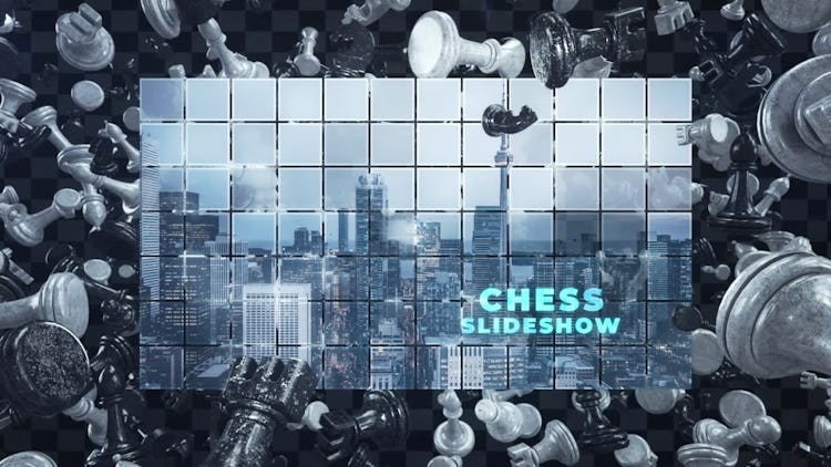 Epic Chess Logo Intro • After Effects Template • Uppbeat