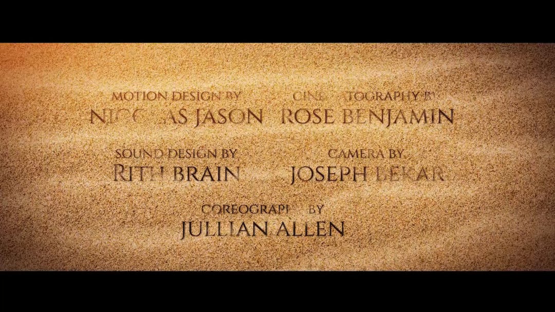 Cinematic Credits • Premiere Pro Template • Uppbeat