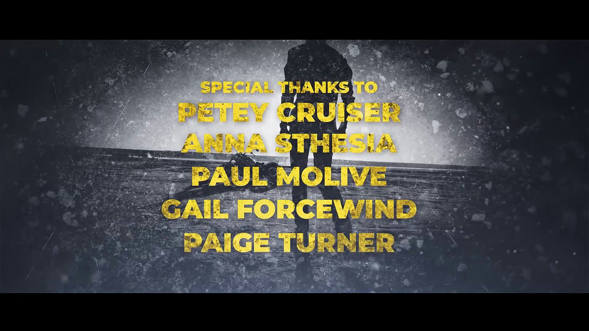 Movie Credits • Free Premiere Pro Template • Uppbeat
