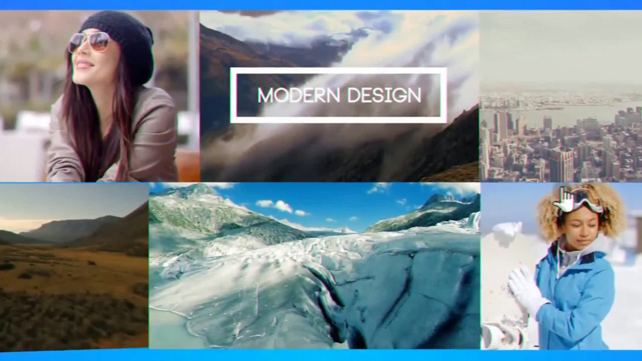 Multiscreen 3D Logo Intro • Free After Effects Template • Uppbeat