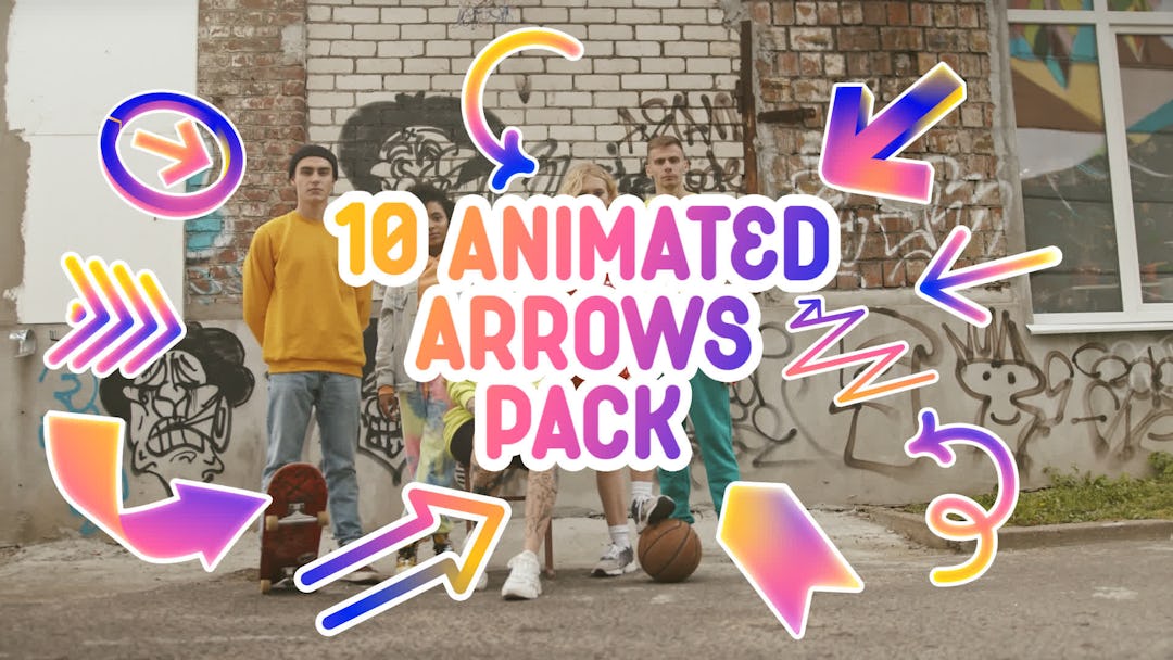 Gradient Stomp Reel • Premiere Pro Template • Uppbeat