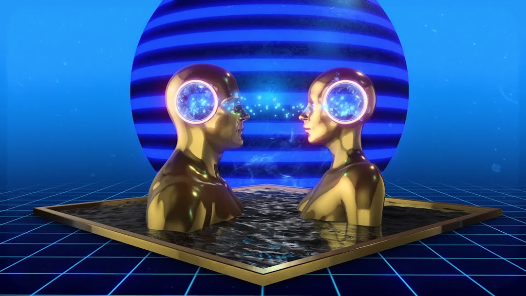 Surreal Thought Sharing Models • Motion Graphics Template • Uppbeat