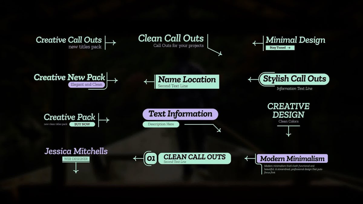 Free Lower Thirds Templates for Premiere Pro • Uppbeat