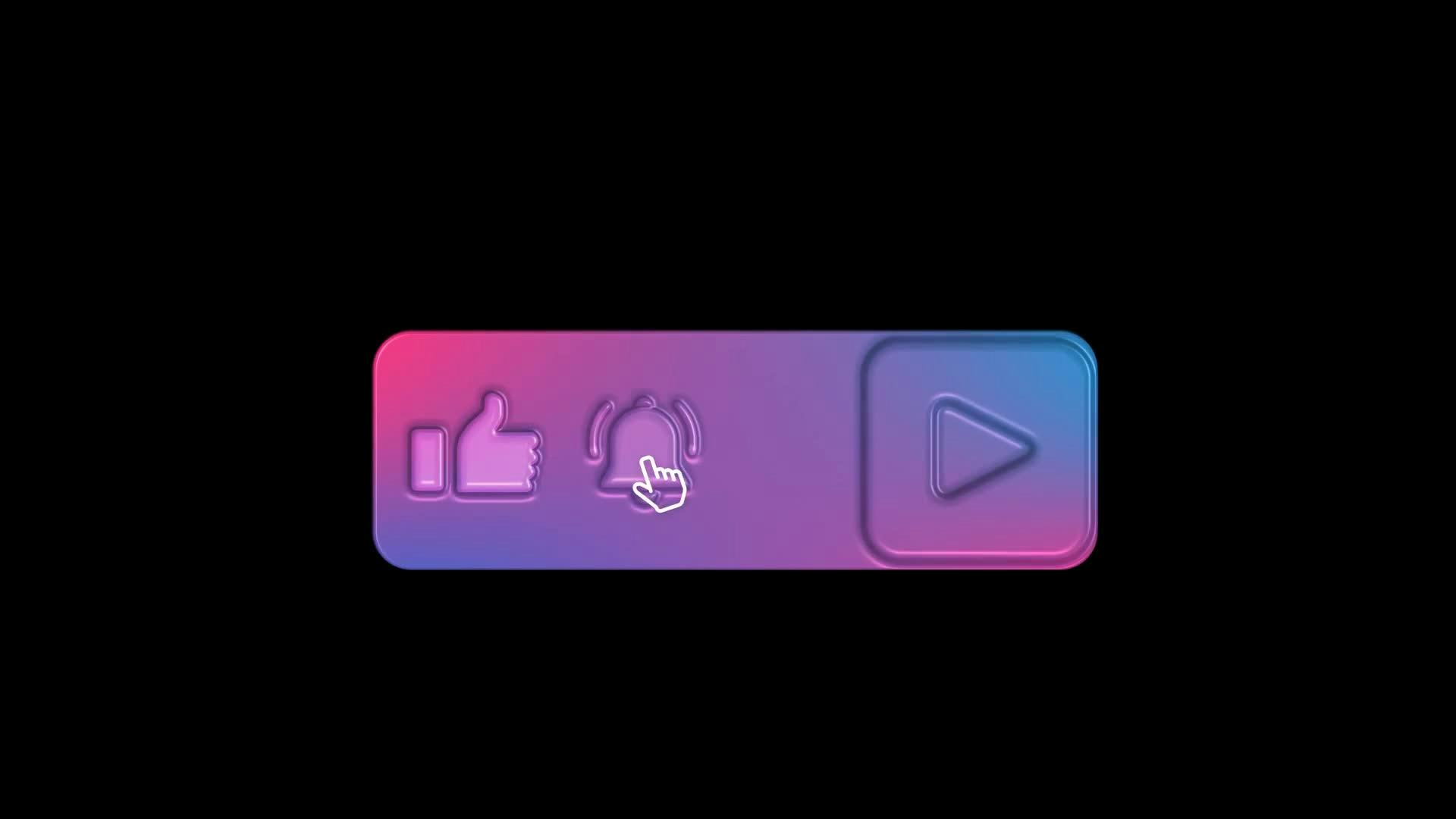 Youtube Subscribe Button • Motion Graphics Template • Uppbeat