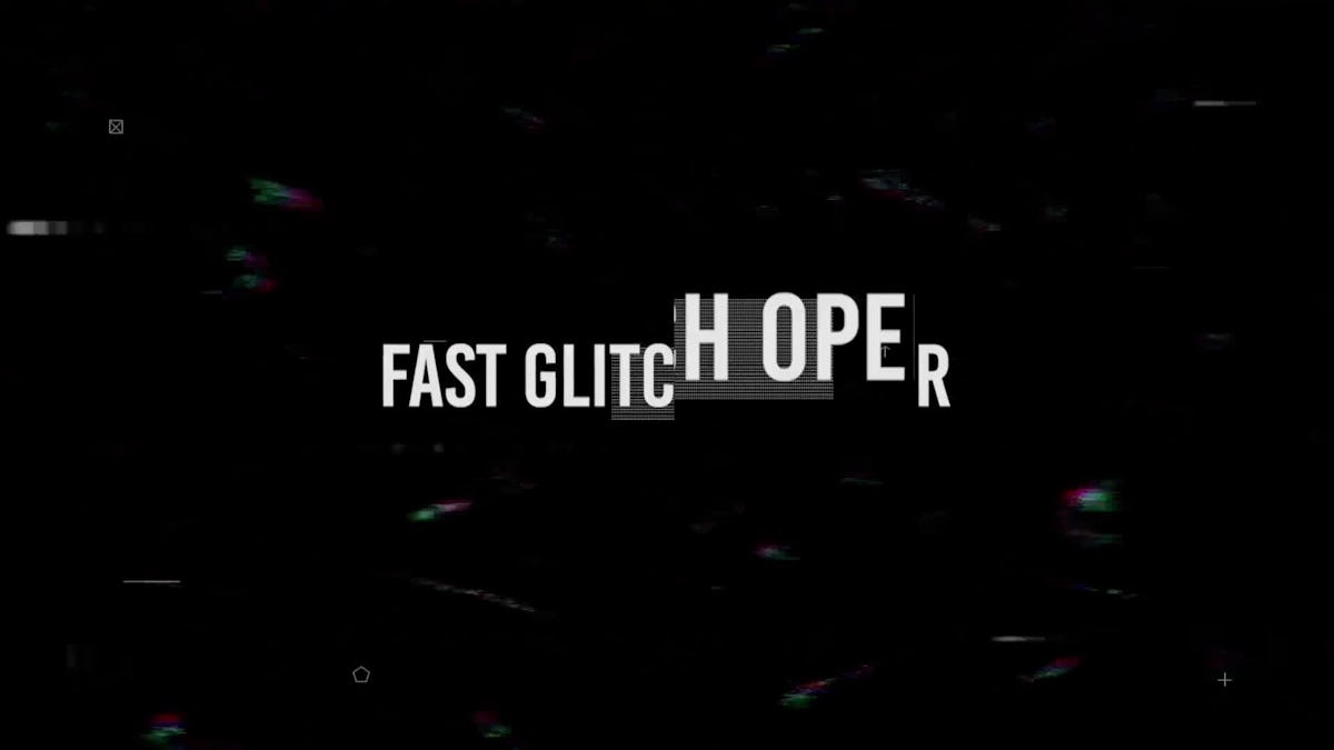 Glitch Transition Dark Pack • Premiere Pro Template • Uppbeat