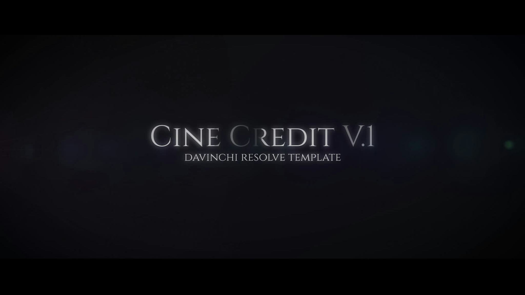 Film Credit Pack • Free DaVinci Resolve Template • Uppbeat