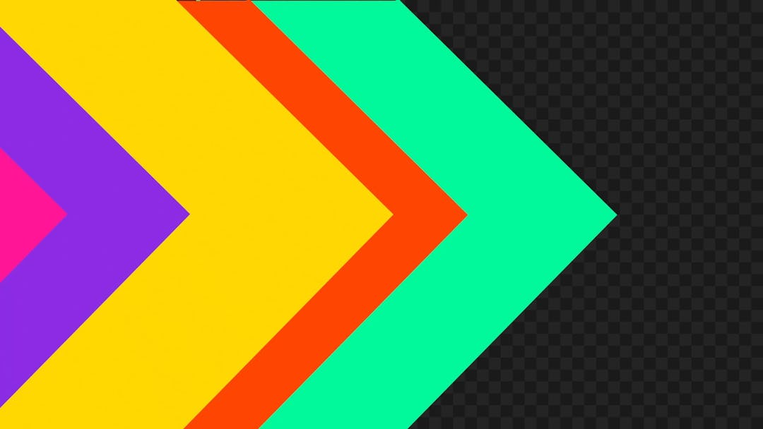 Geometric Colorful Inwards Transition • Motion Graphics Template • Uppbeat
