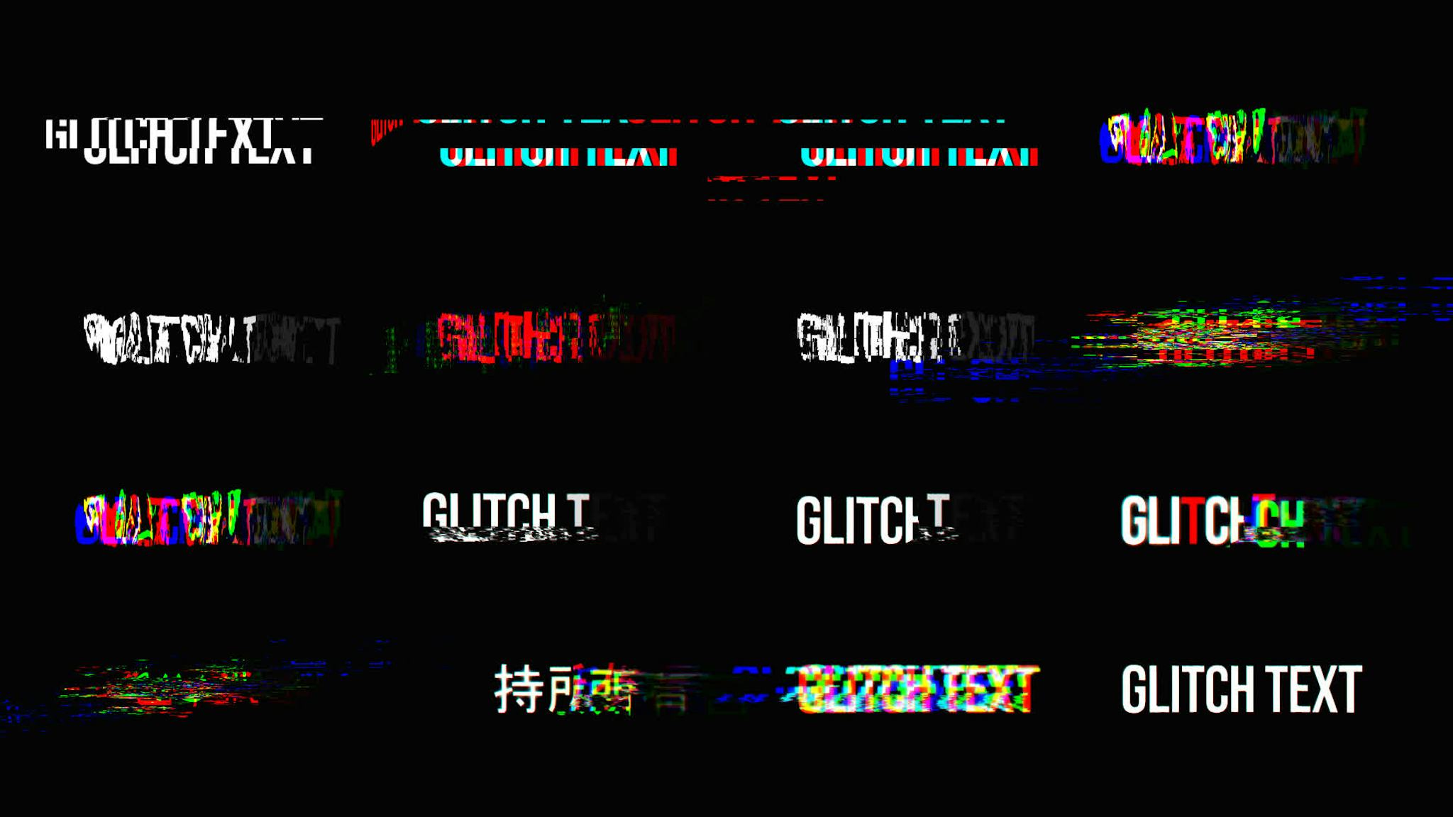 Free Glitch Animations • Uppbeat