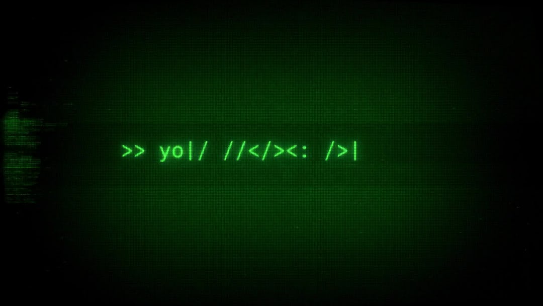 Binary Computer Code • Motion Graphics Template • Uppbeat