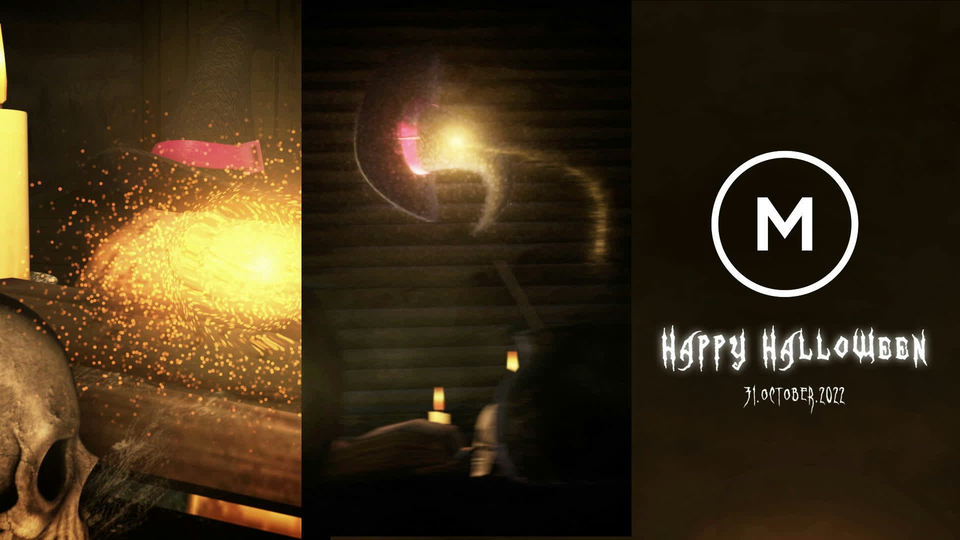 Halloween Spooky Logo • Premiere Pro Template • Uppbeat