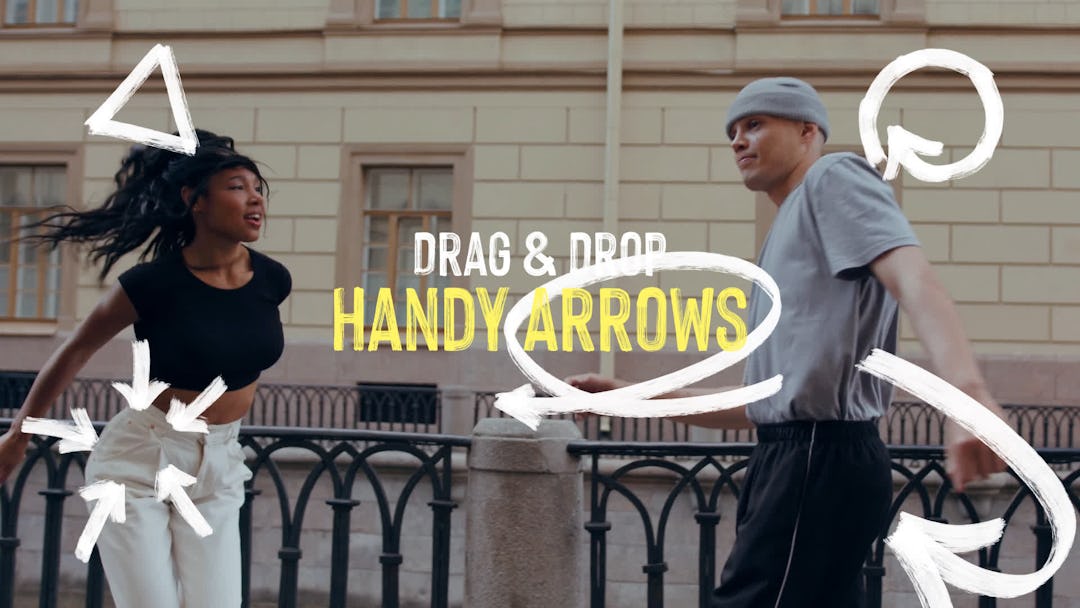 Arrows On Alpha • Motion Graphics Template • Uppbeat