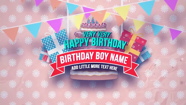 Happy Birthday Pack • After Effects Template • Uppbeat