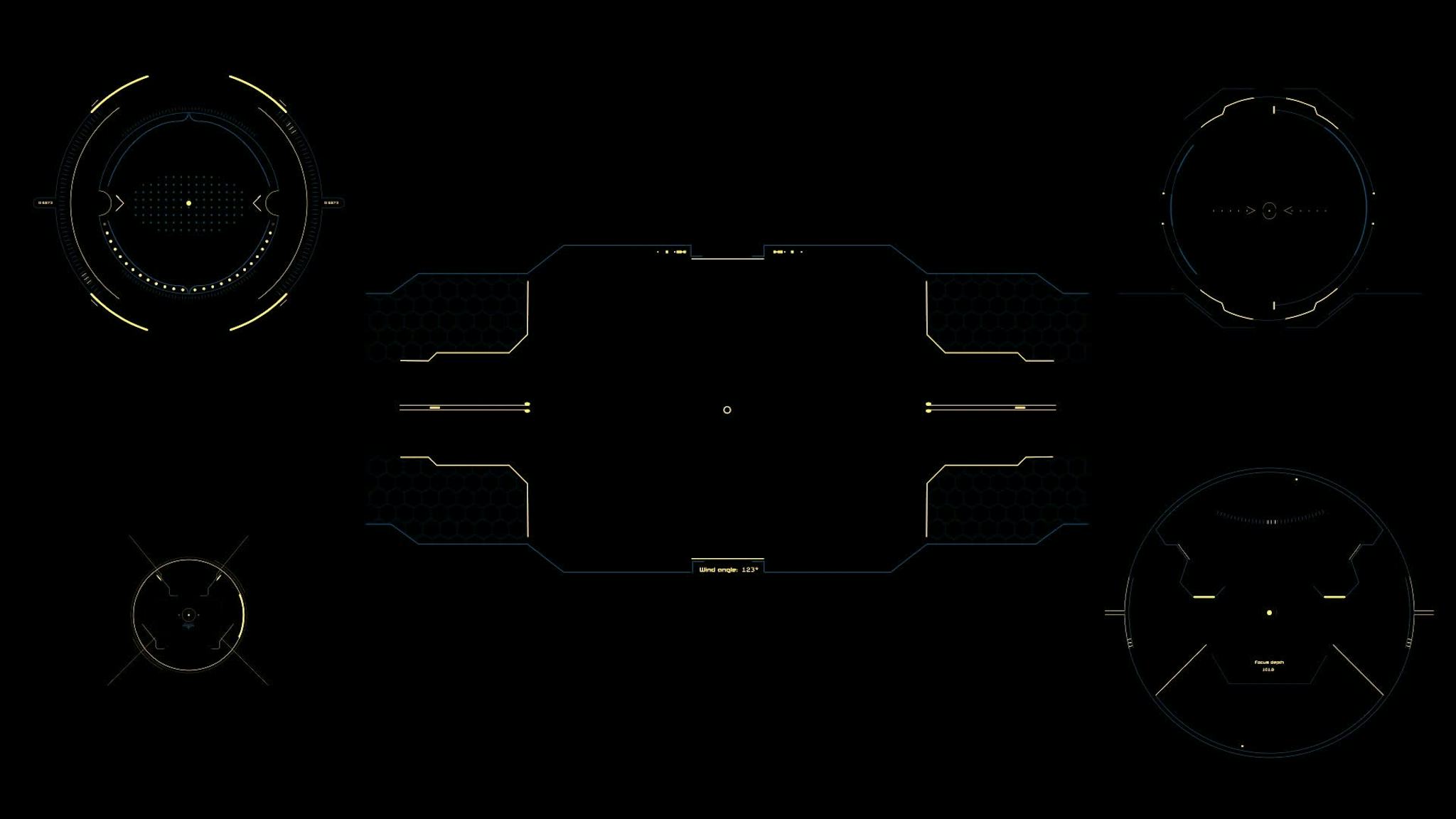 Hollywood Hud Science Scan • Motion Graphics Template • Uppbeat