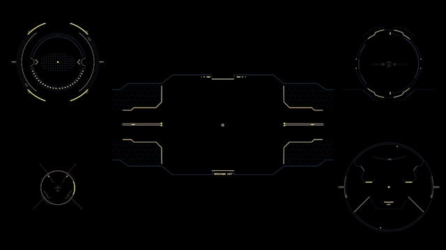 Hollywood Hud Keyboard • Free Motion Graphics Template • Uppbeat