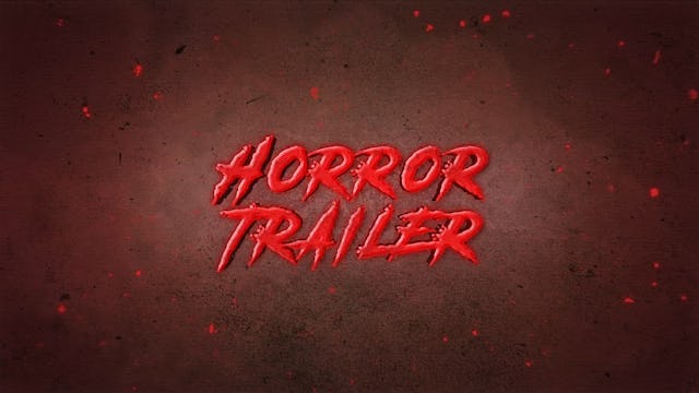 Horror Title • Premiere Pro Template • Uppbeat