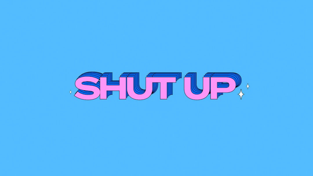 Kinetic Text Animated Floating Werk • Free Motion Graphics Template ...