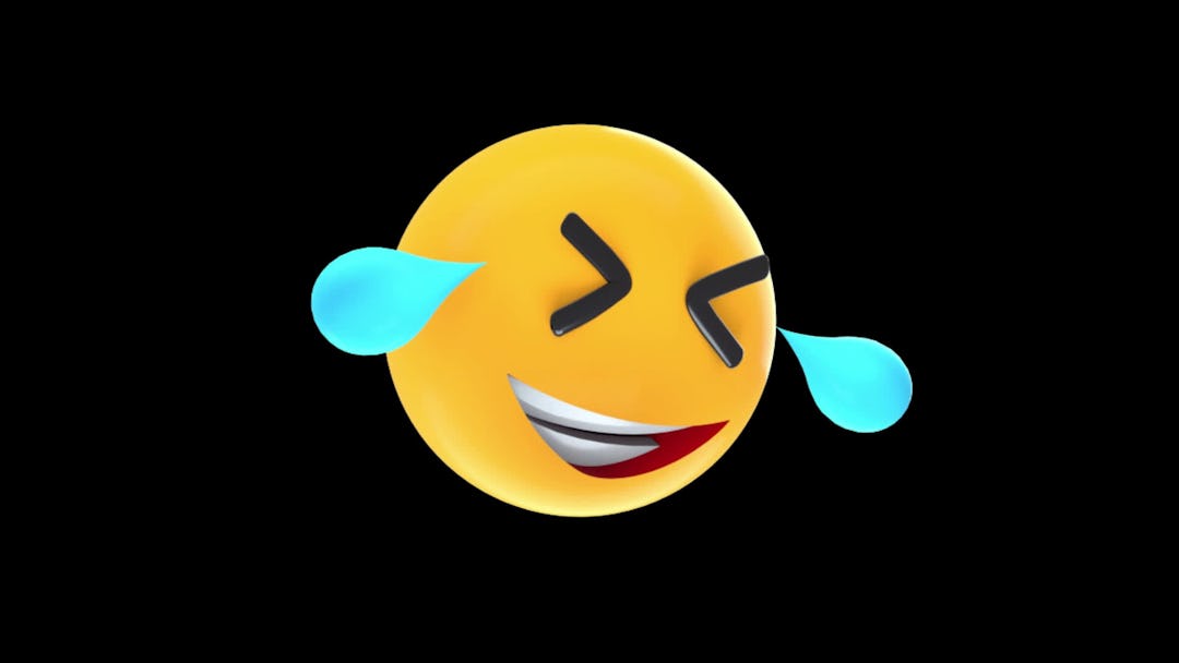 Crying Emoji • Free Motion Graphics Template • Uppbeat