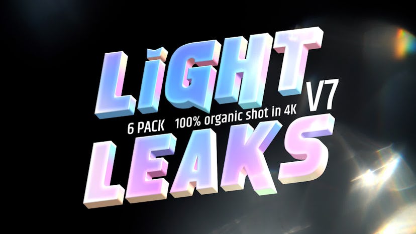 Light Leaks - Vintage Glow • Motion Graphics Template • Uppbeat