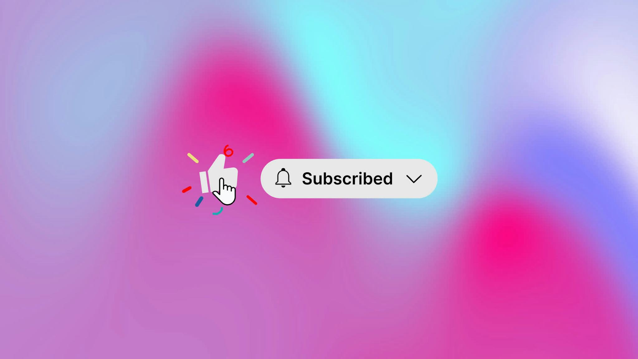 Like And Subscribe Modern • Free Motion Graphics Template • Uppbeat