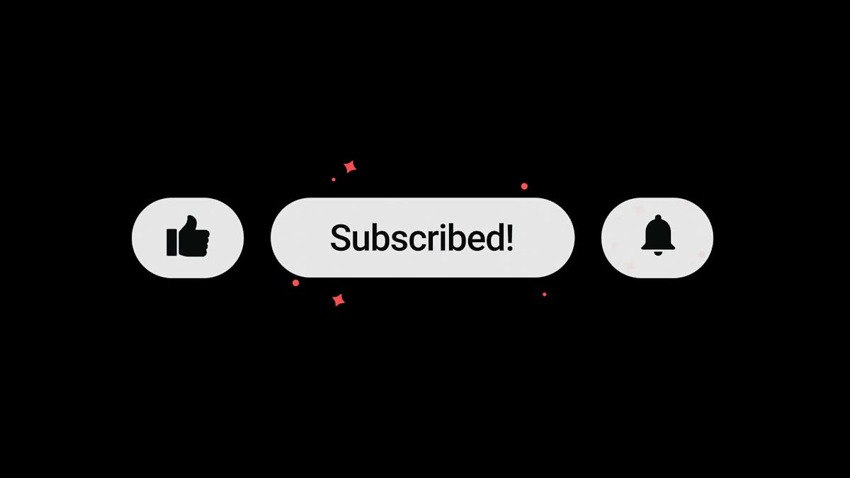 Free Animated Subscribe Buttons • Uppbeat