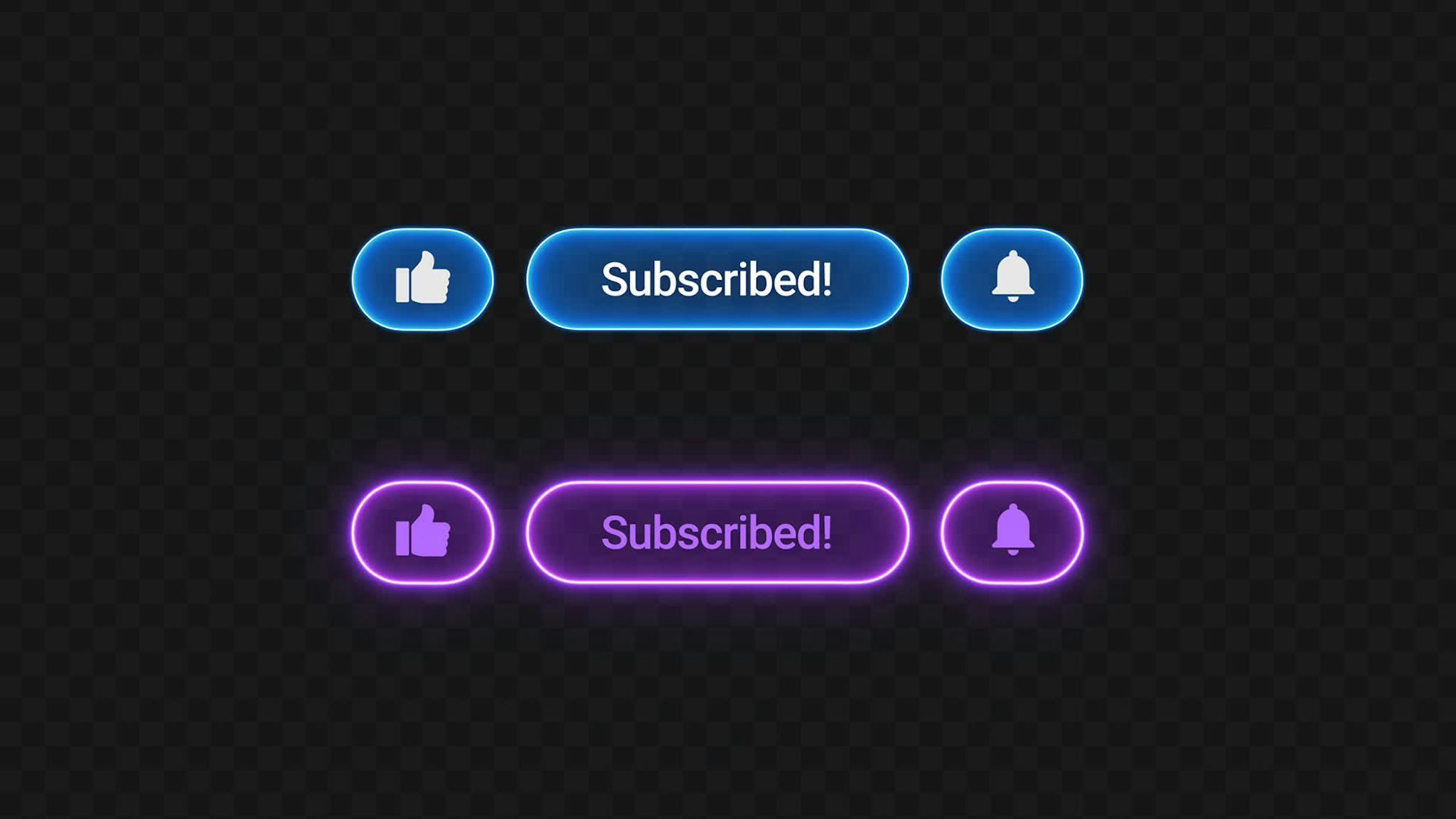 Like And Subscribe Classic • Motion Graphics Template • Uppbeat