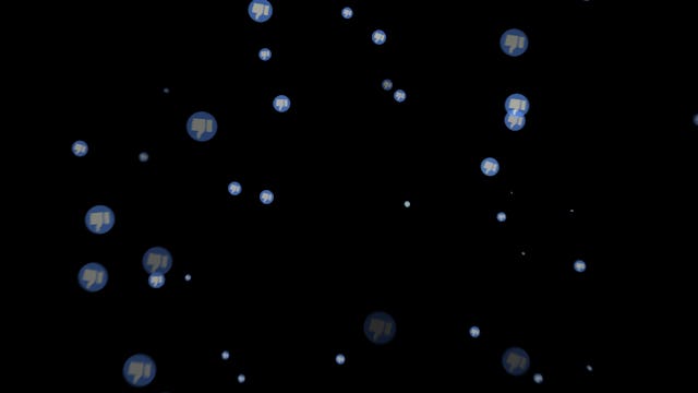 Like Emoji Particles Overlay - Bottom to Top • Motion Graphics Template • Uppbeat