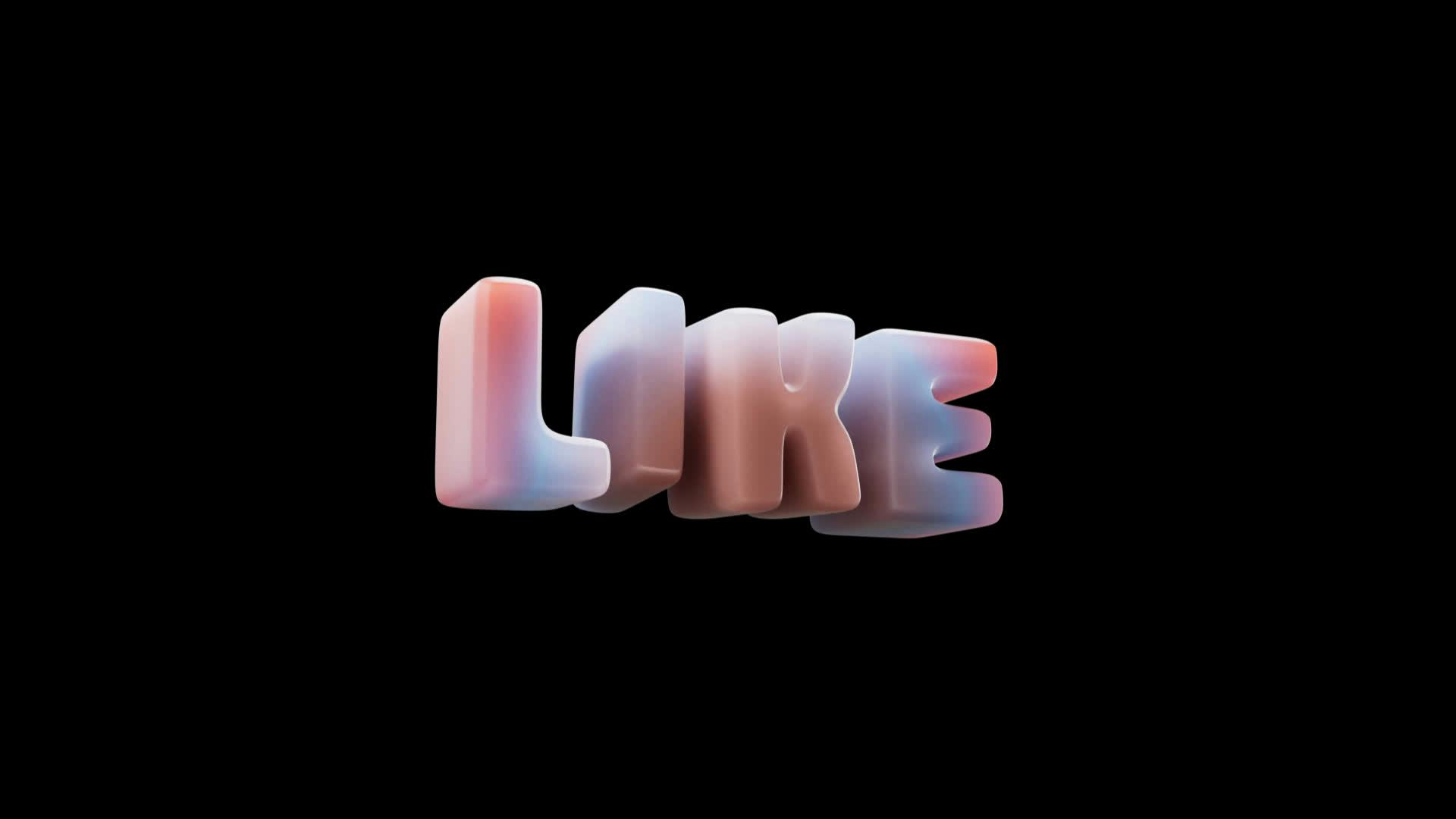 Like Wavy Title On Alpha • Motion Graphics Template • Uppbeat