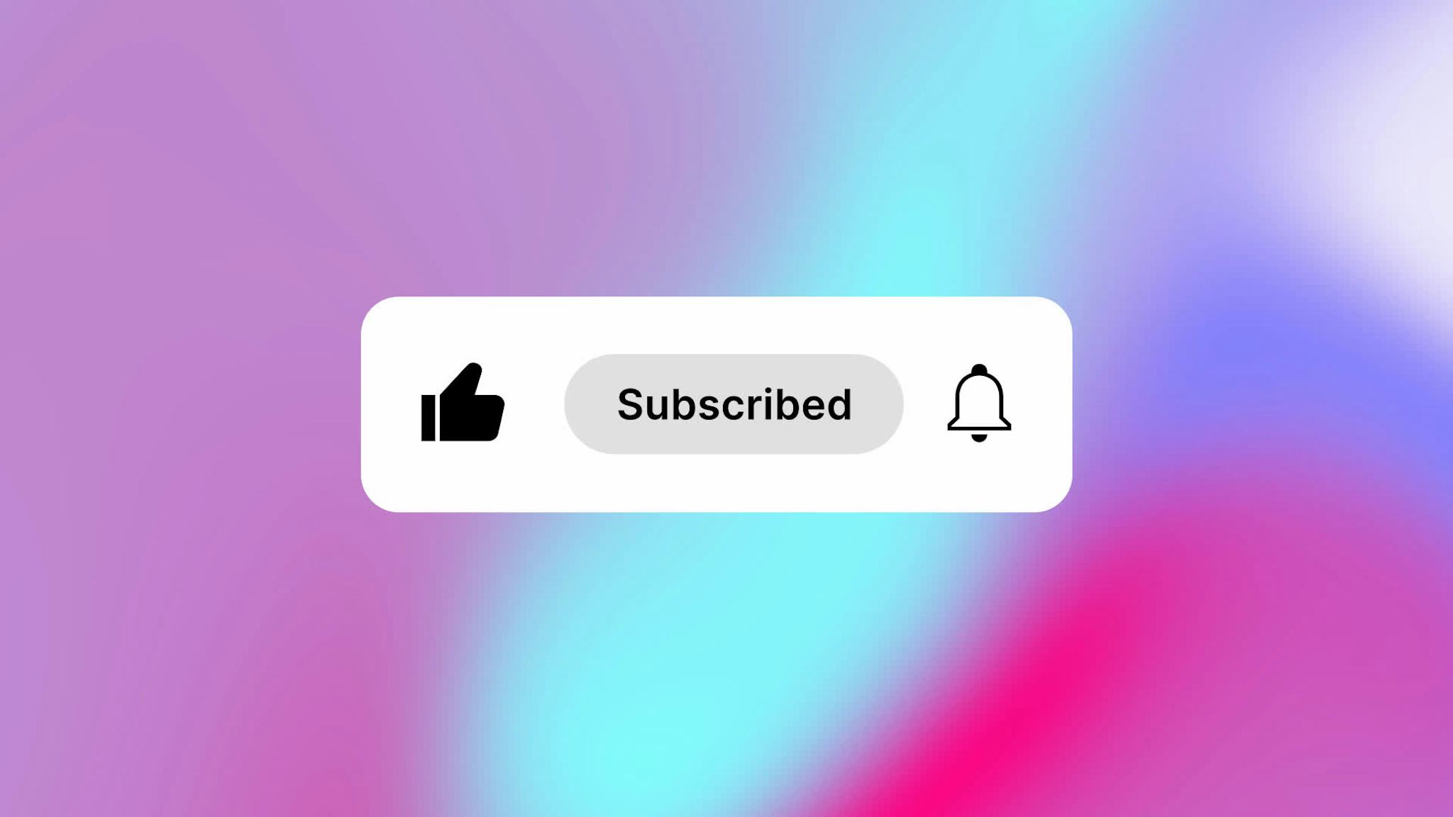 Like And Subscribe Modern • Free Motion Graphics Template • Uppbeat