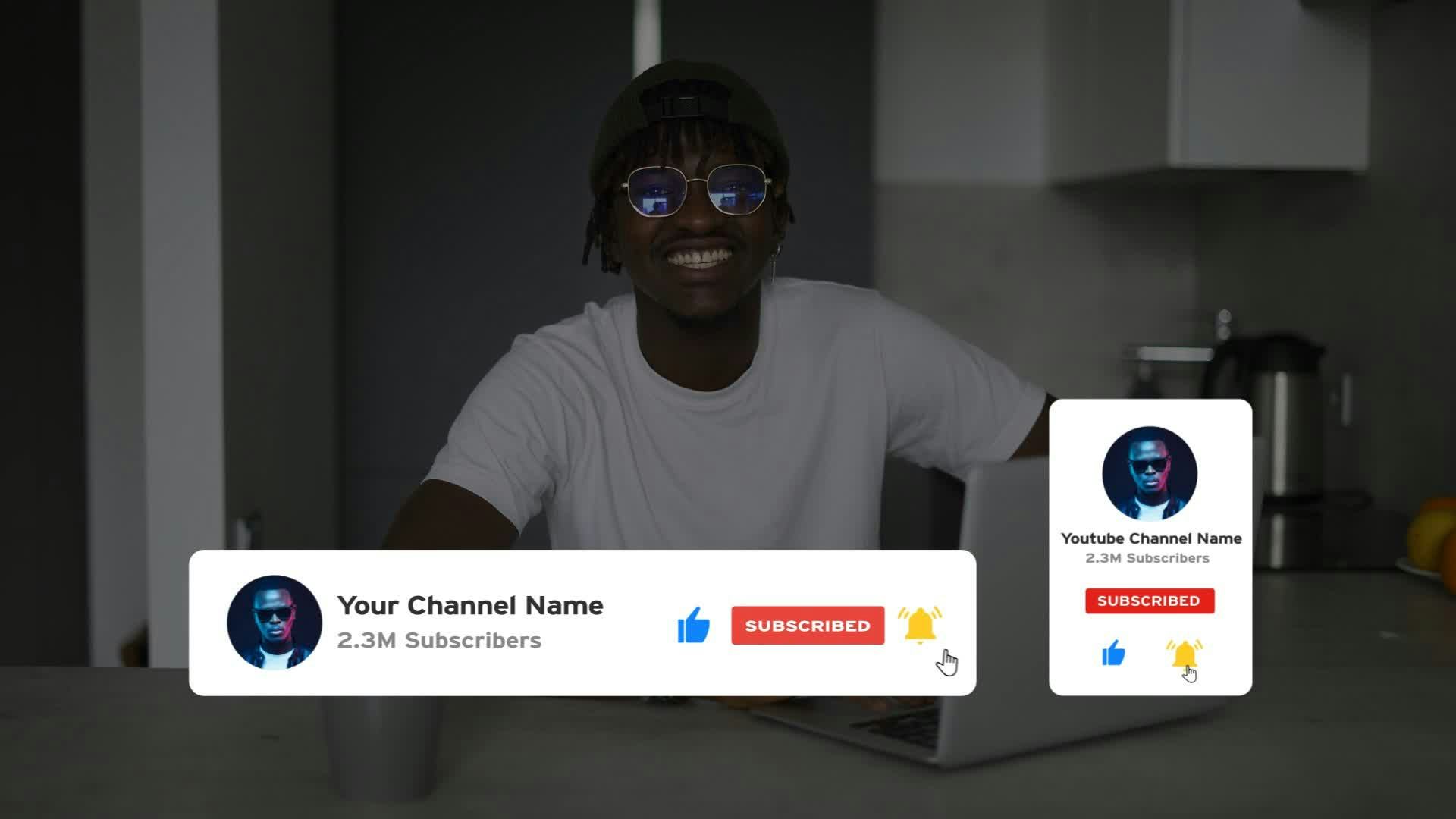 Free Animated Subscribe Buttons • Uppbeat