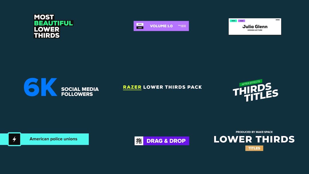 Free Lower Third Templates • Uppbeat