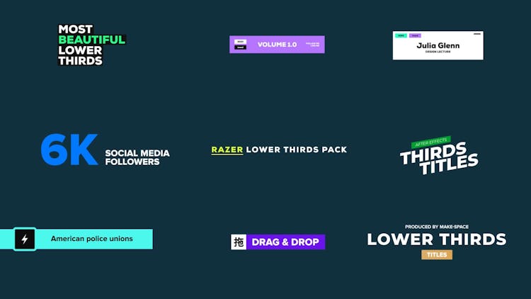 Free Lower Third Templates • Uppbeat