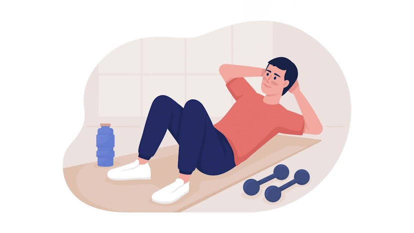 Strength Training Exercise • Motion Graphics Template • Uppbeat