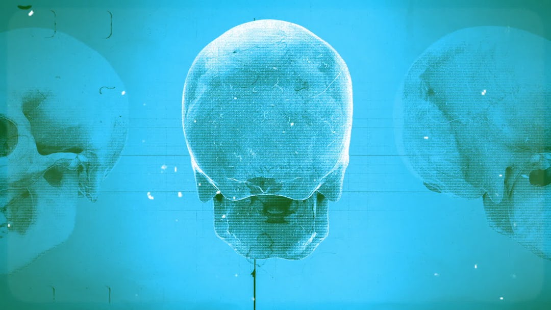 Blue And Red Glitches • Free Motion Graphics Template • Uppbeat