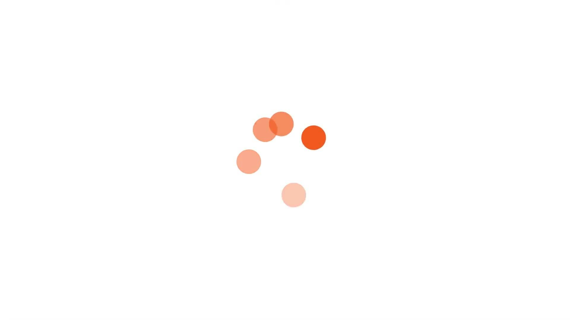 Rotating Square Dots Loading Animation • Motion Graphics Template • Uppbeat